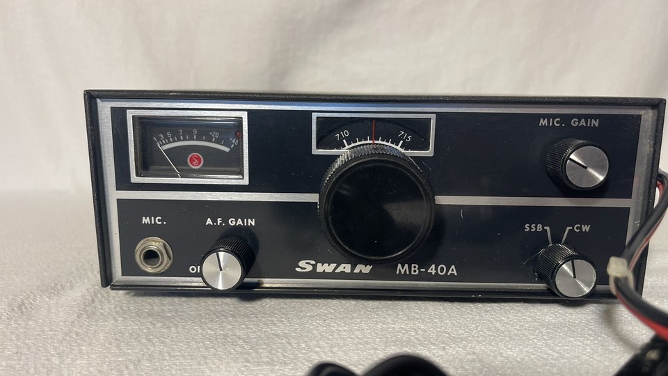 Swan MB-40A HF Transceiver 40 Meters W/Installation,Operation ...