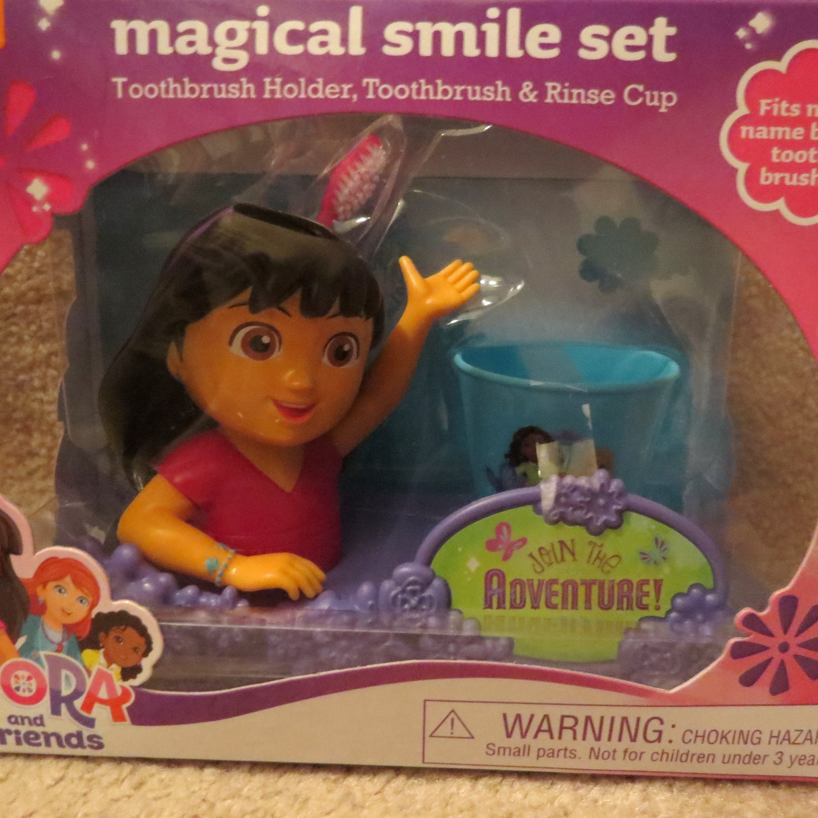 Dora Toothbrush Holder, Toothbrush & Rinse Cup | eBay