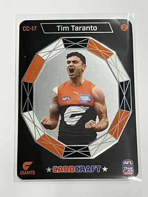 2022 Team Coach AFL Footy Card Craft - Tim Taranto CC-17 #2 | eBay ...