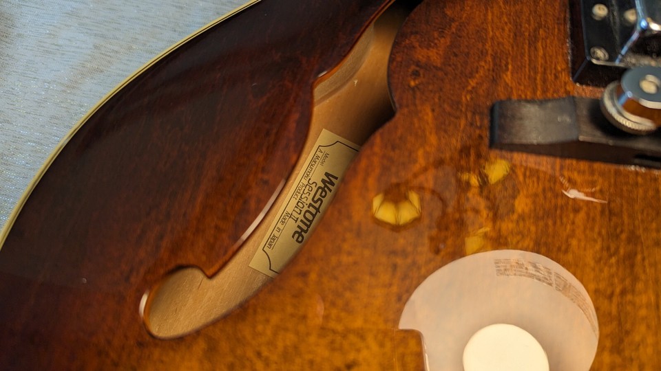 Westone Session II 1984 Limited Edition Matsumoku Japanese Hollow Body ...