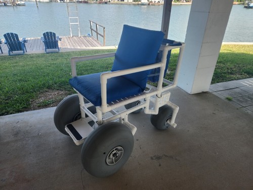 Healthline Rolleez PVC Beach Wheelchair | eBay
