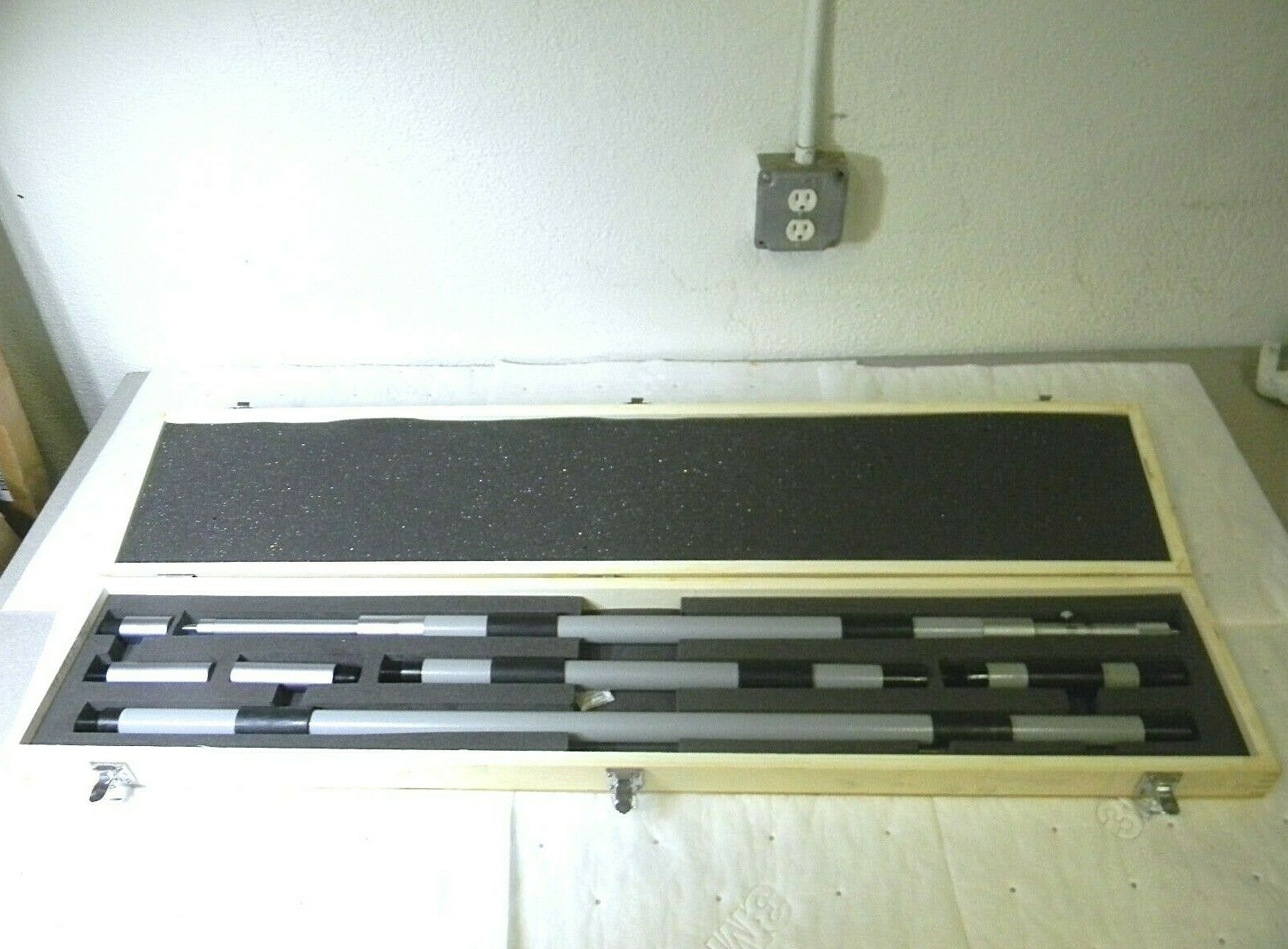 SPI Tubular Inside Micrometer 1000-3000mm Range 0.01mm Graduation 14 ...