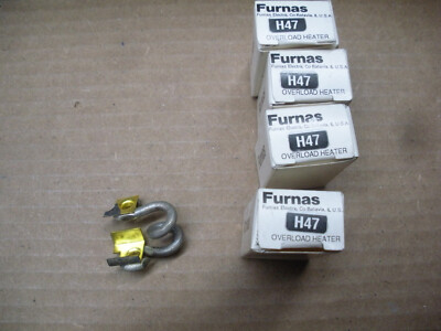 Furnas H47 overload relay heater elements lot of 4 NIB | eBay
