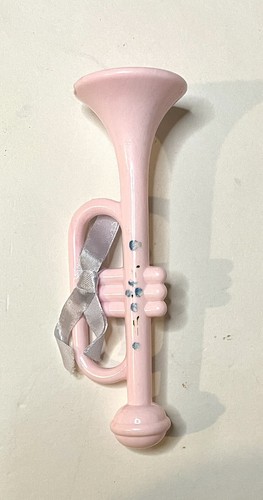 Vintage Midcentury Baby Rattle Toy Trumpet Shaped Toy 4.5” Plastic | eBay
