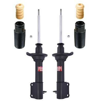 KYB Rear Suspension Struts and Bellows Kit For Mazda 323 FWD 1990-1994 ...