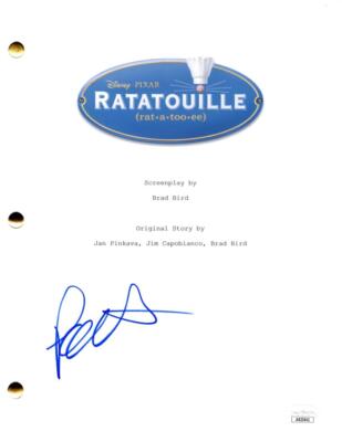 Patton Oswalt Signed Autograph Ratatouille Full Movie Script Screenplay ...