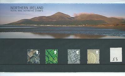 GB - PRESENTATION PACK - PACK NO 53 - REGION DEFINITIVES - NTH IRELAND ...