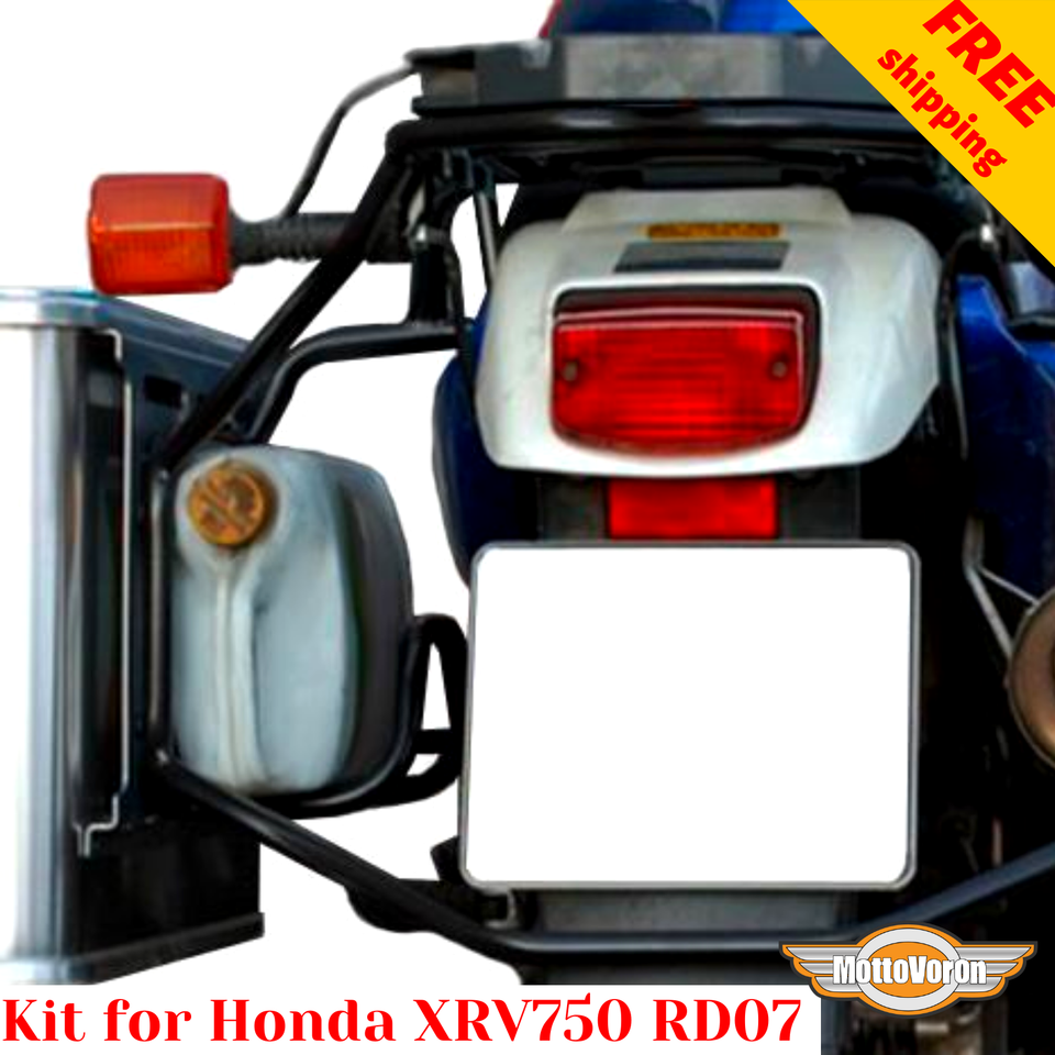 For Honda XRV 750 Africa Twin RD07 Luggage rack system Monokey Engine ...