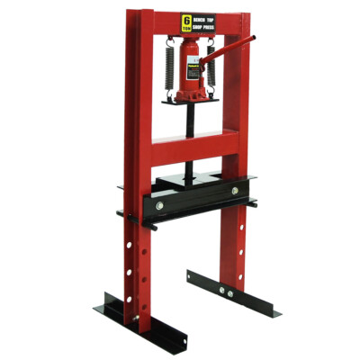Workshop 6 Ton Floor Hydraulic Bench Press Garage Standing Bearing ...