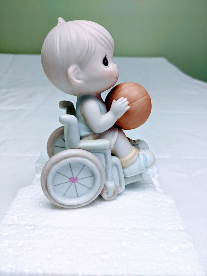Precious Moments Figurine 192368 - Give Ability A Chance - Easter Seals ...