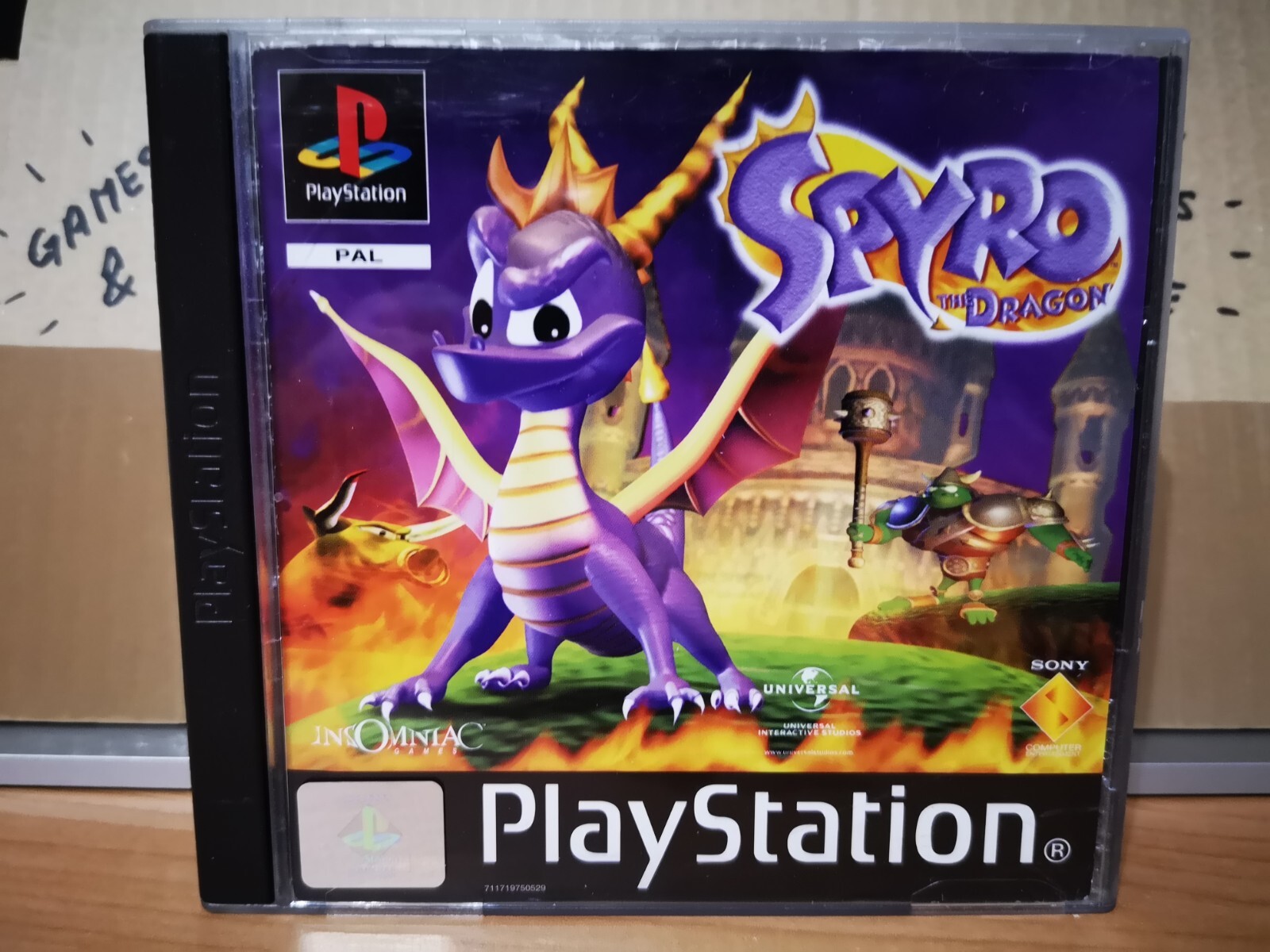 SPYRO THE DRAGON SONY PS1 PSX PlayStation PAL MULTI+ITA 🇮🇹 COMPLETO ...