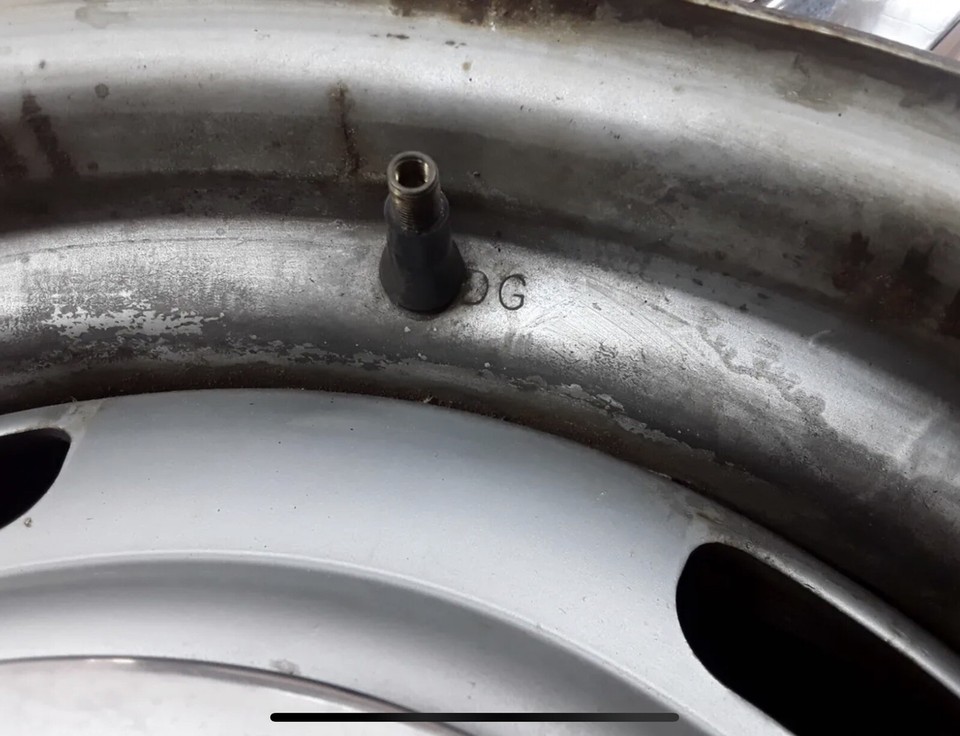 Rare 15x6 DG Code Corvette Rally Wheels Original 1967 Dated 2/67 by ...