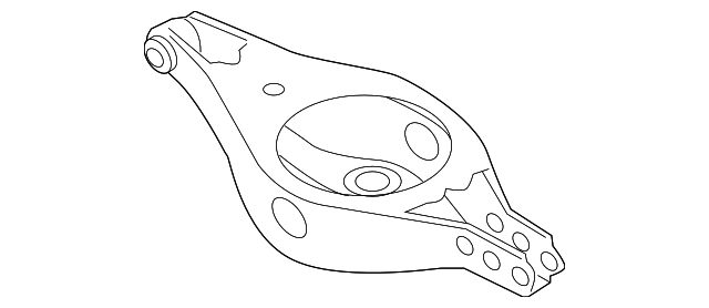 Genuine Nissan 2013-2019 Nissan Pathfinder - Lower Control Arm 551B0 ...