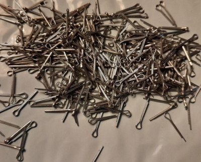 1/32" X 5/16" Cotter Pins, Extended Prong, Chisel Point, zinc finish ...