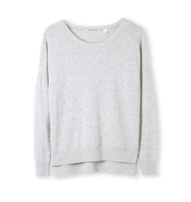 Country Road Jumper Size XS (Fit S ) Grey Bobble Wool Angora Cashmere ...