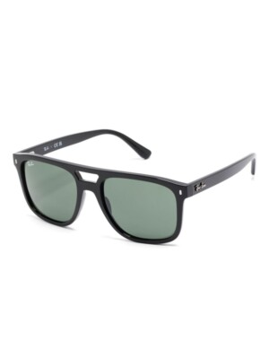 Ray Ban RB2213 901/31 Polished Black Frame G-15 Green Lenses Sunglasses ...