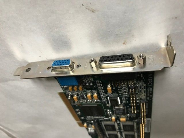 Vintage RARE MATROX MYSTIQUE 220 PCI MY220P/4BN/20 644-03 Rev A for ...