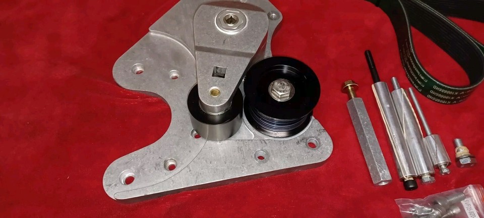 2015-2023 Ford Mustang GT Procharger "STAGE 2" 10-Rib Mounting Bracket ...