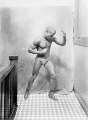 Young Peter Jackson, African American Boxer 1902 OLD PHOTO | eBay