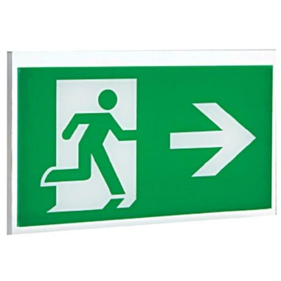 HiSpec 3W LED Emergency Exit Sign Light, Hanging Emergency Fire Exit ...