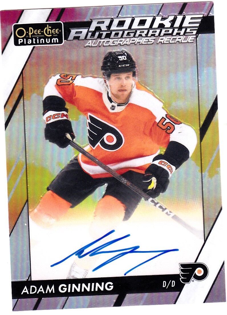 Adam Ginning 2023-24 O-Pee-Chee Platinum Rookie Sunset Auto | eBay