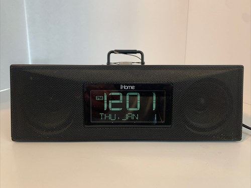 Apple Ihome ID84 Radio iPod Aux/ Alarm Clock Charging Station- TESTED ...