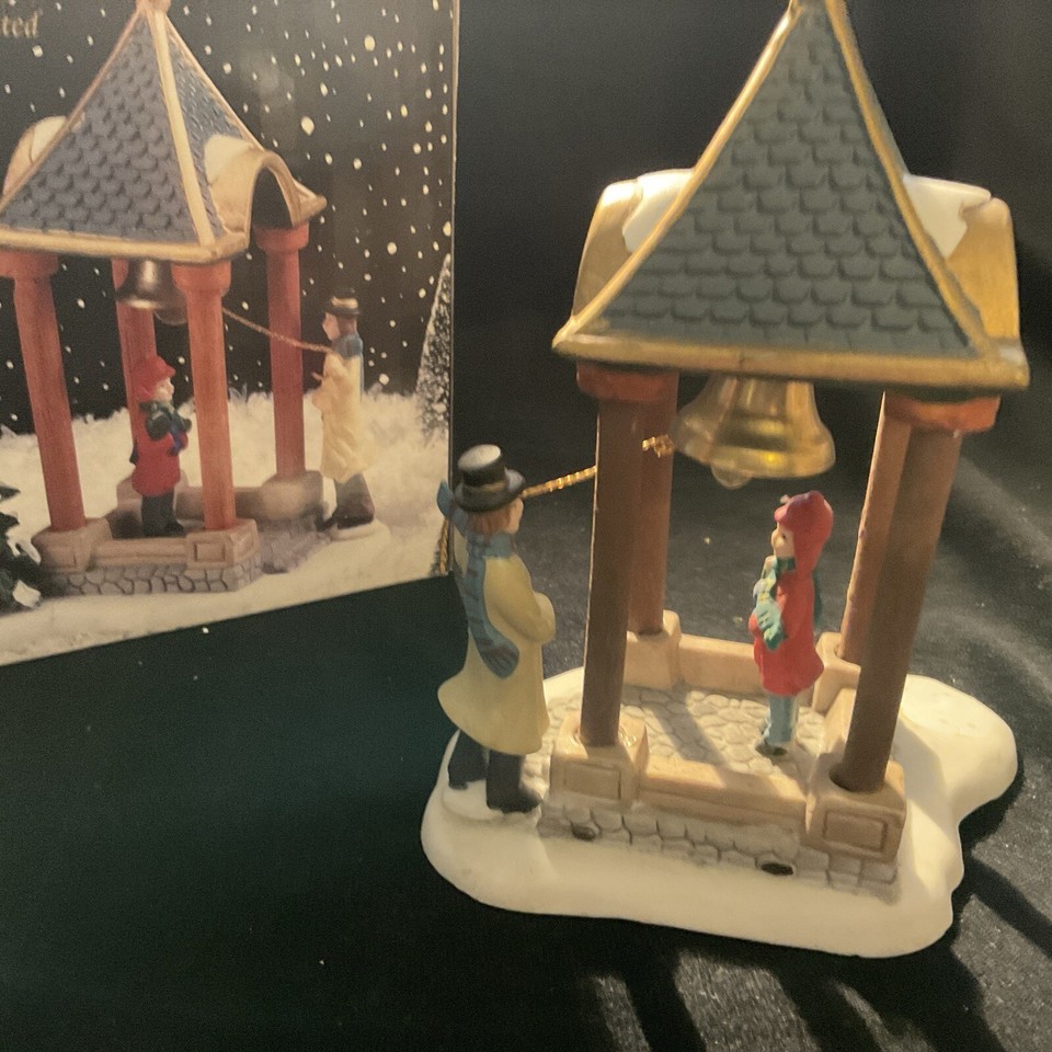 Victorian Village Christmas Collectibles Village Bell Ringer | eBay