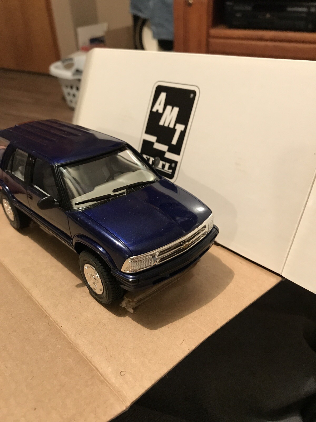 1995 95 Chevy S10 Blazer promo model. Radar Blue Metallic. New in box ...