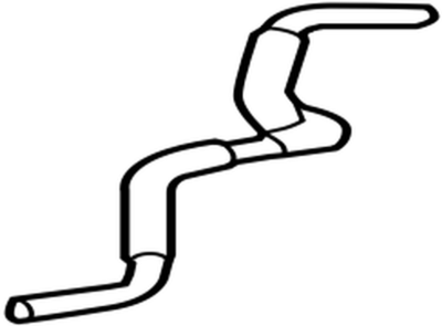 16264-31120 Toyota Hose, water by-pass, no.2 1626431120, New Genuine ...