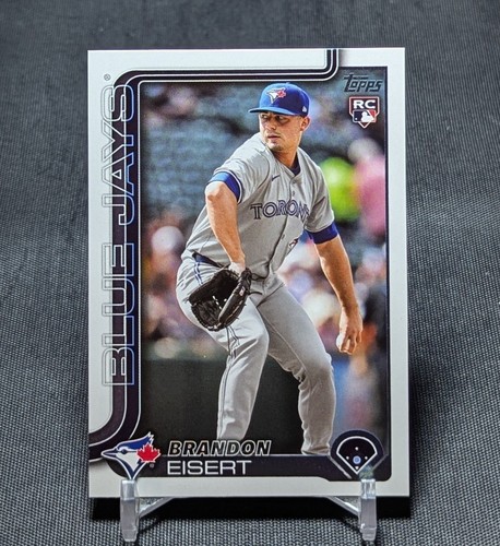 Brandon Eisert Rookie RC 2025 Topps Series 2 Baseball Card 359 Toronto ...