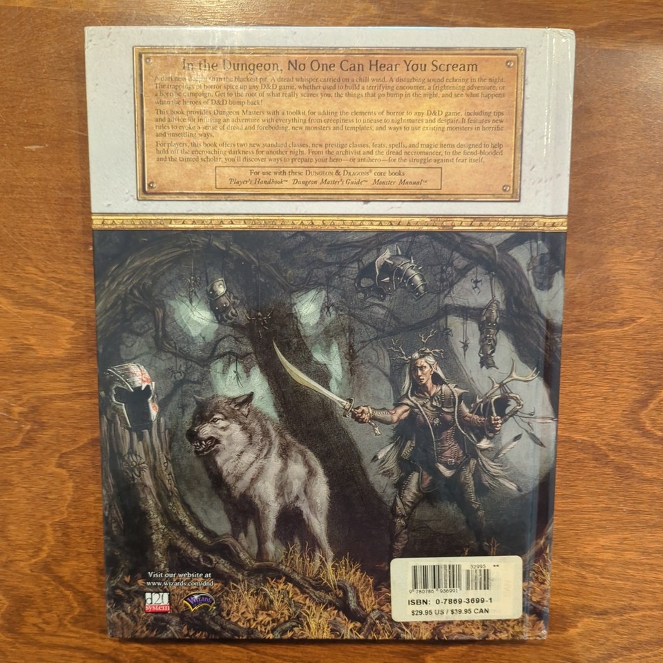 Heroes of Horror by James Wyatt and Ari Marmell (2005) Dungeons and ...