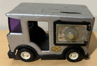 Vintage Metal Bank of Buddy L Brinks Truck Bank 4 1/4" long Working ...