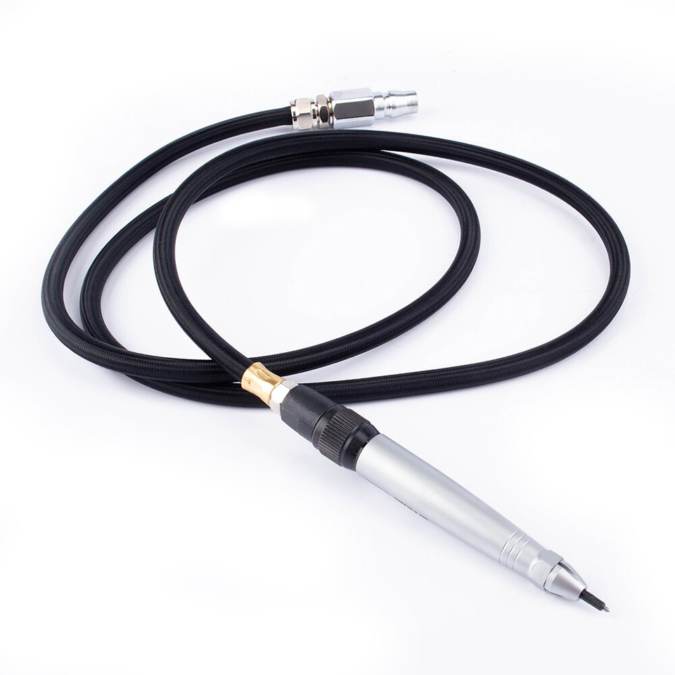 Air Scribe Engraving Pen Engraver Lettering Carve Pneumatic Tool with 2 ...