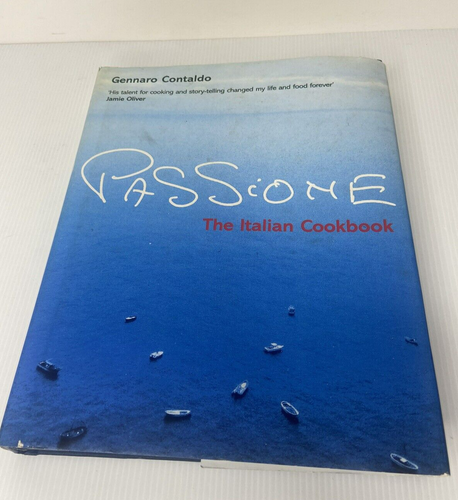 Passione: The Italian Cookbook by Gennaro Contaldo Hardcover + Dust ...
