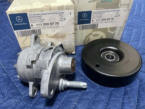Mercedez Benz W124 M111 Belt Tensioner Pulley 1112000770 1112000070 ...