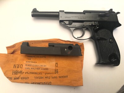Walther P38 P1 Slide Assembly Original German Made Walther New in Wrap ...