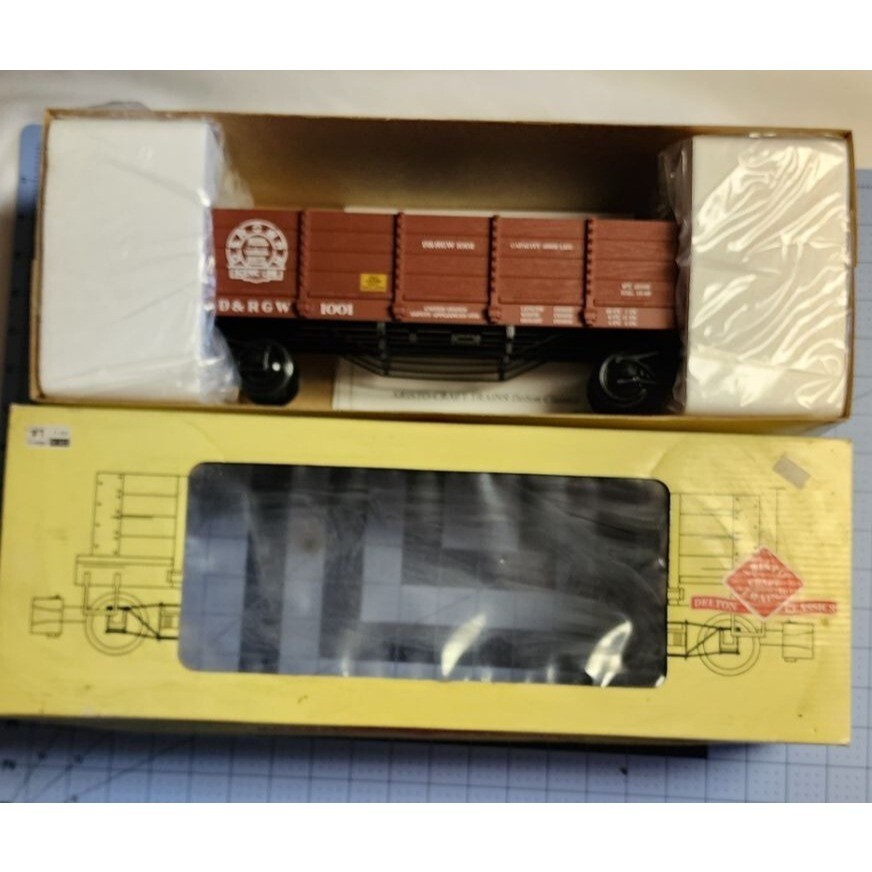 Aristocraft G Scale Denver & Rio Grande Western Wood Side Gondola Car ...