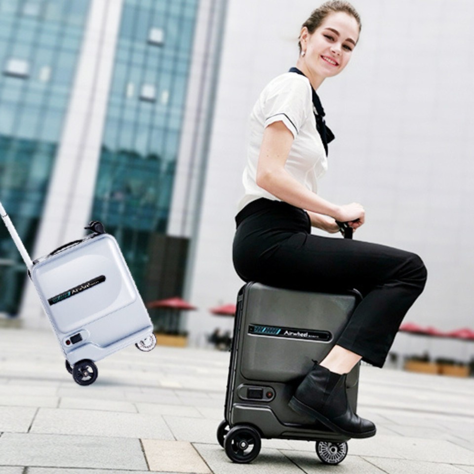 Airwheel SE3Mini Smart Rideable Suitcase Lightweight Electric Luggage ...