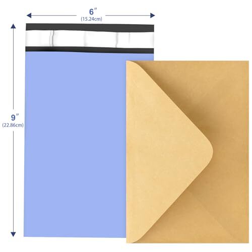 JollyTrip 120PC Poly Mailers 6x9 Inch Mailing Envelopes 6x9 120PC Light ...