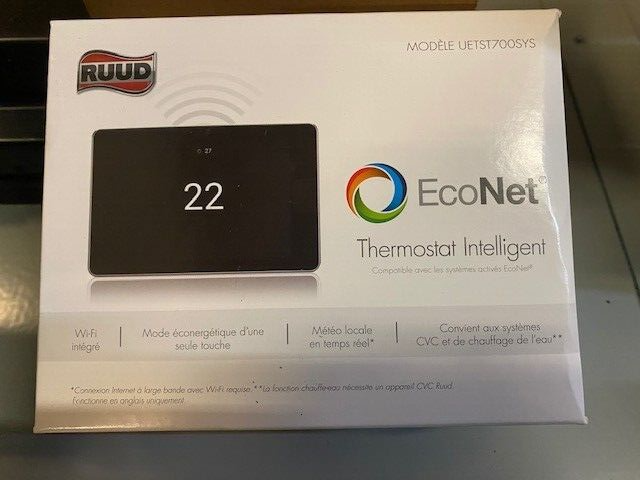 Ruud EcoNet Smart Thermostat Model UETST700SYS for sale online | eBay