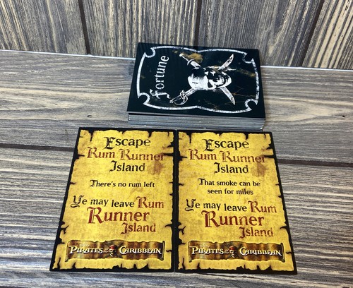 Pirates Of The Caribbean DVD Treasure Hunt Fortune Cards Replacement ...