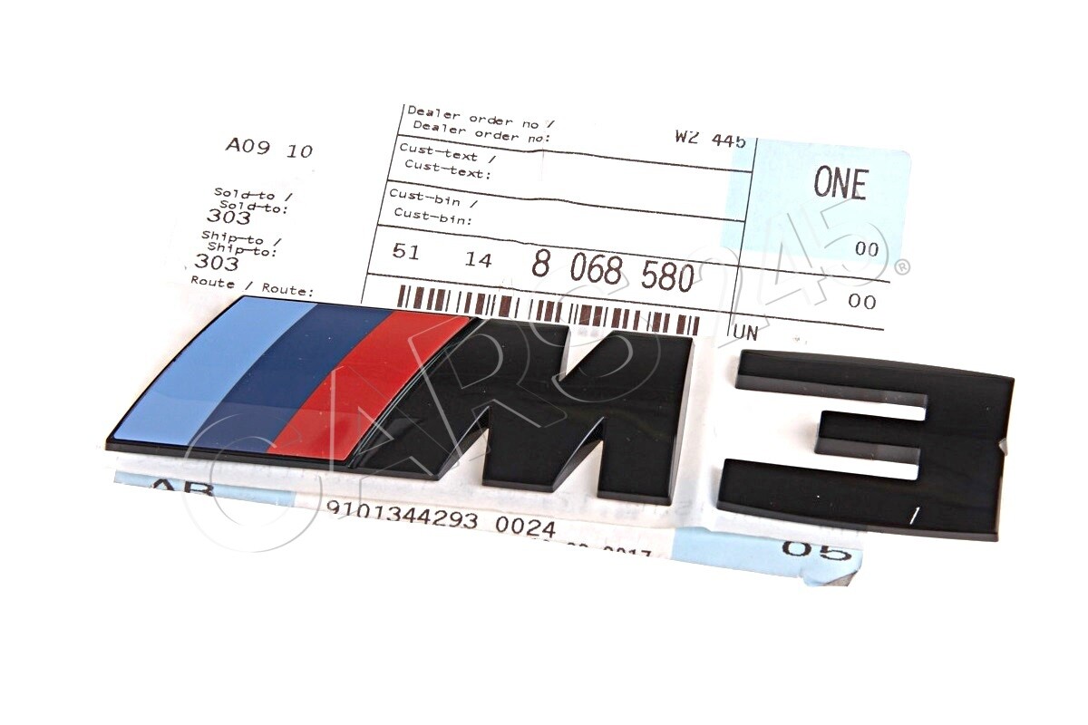 Genuine 2016 BMW M3 F80 Competition package Trunk M3 Badge Black Rear ...