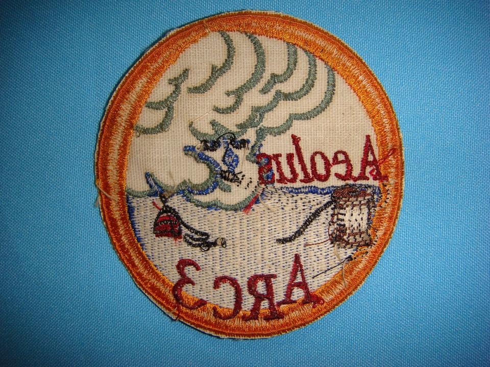 NAVY PATCH USS AEOLUS ARC 3 ATTACK CARGO SHIP | eBay