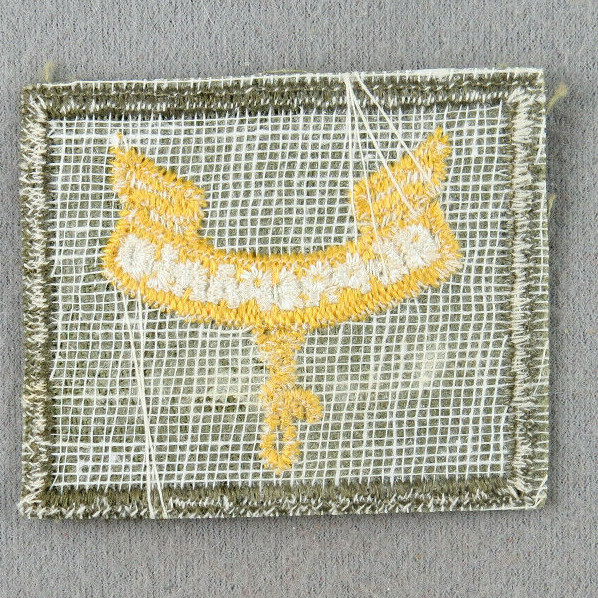 1955-1964 Second Class Scout Rank Patch Coarse Twill Gauze Back Type 9A ...