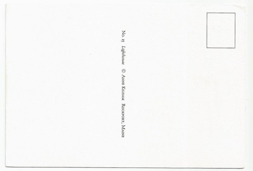 Anne Kilham Painting Postcard Lighthouse | eBay