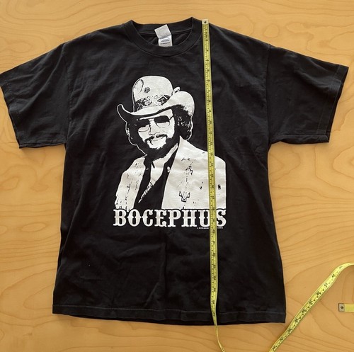 Vintage 2000s Bocephus T-Shirt Black Large Hank Williams Jr. Country ...
