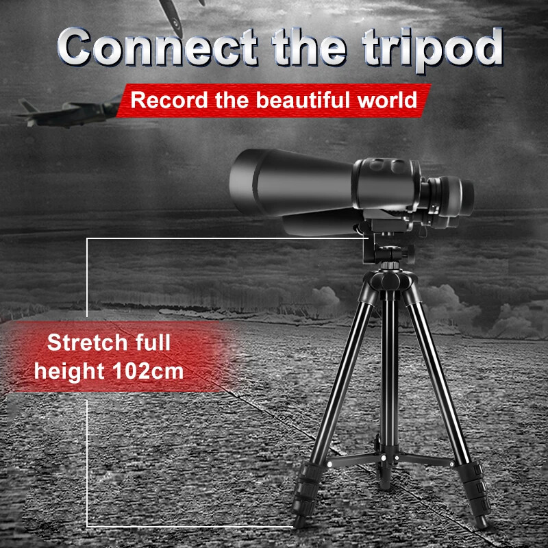 10-380x100 Powerful Binoculars Long Range Telescope Zoom HD High ...