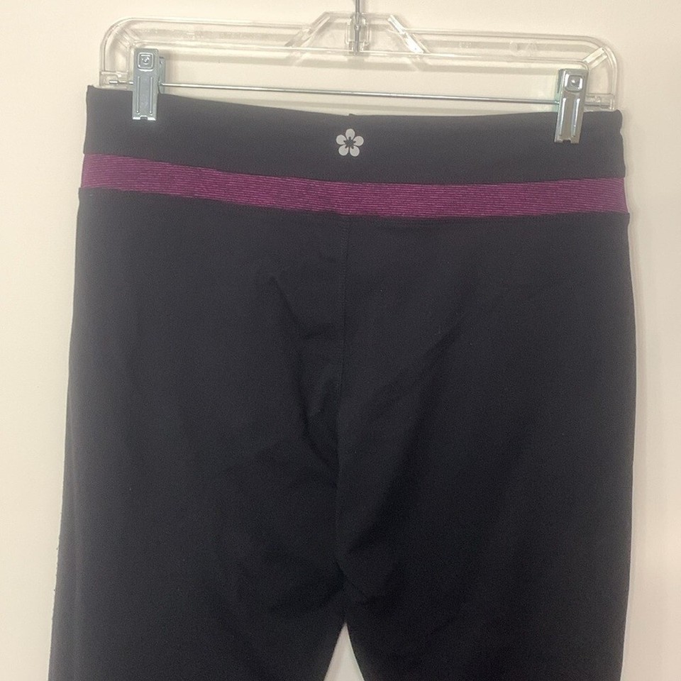 TUFF ATHLETICS Yoga Pants Stretch Sports Exercise Gym Wear Straight ...