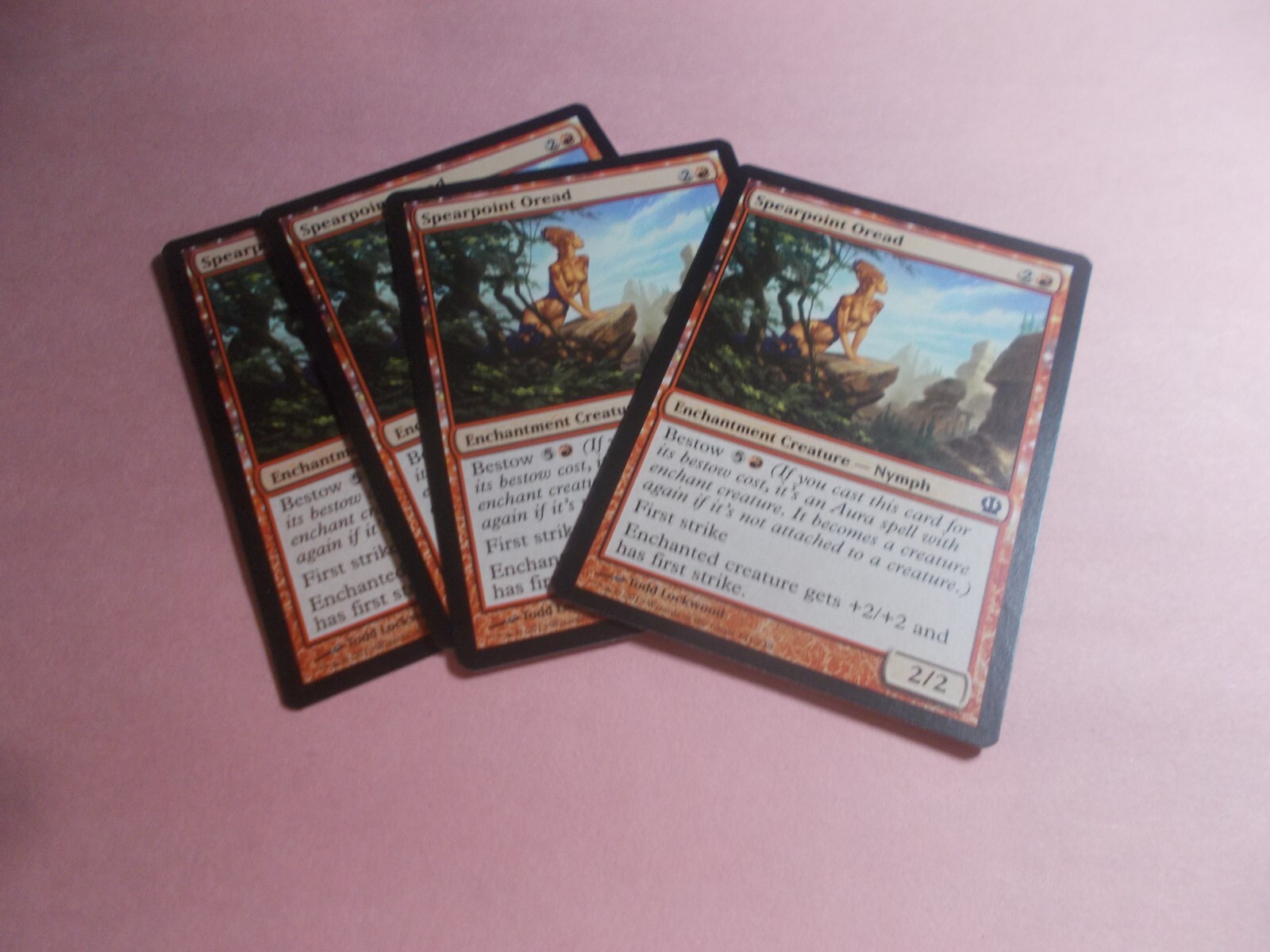 Spearpoint Oread x4 MTG Theros Red Common Creature NM | eBay