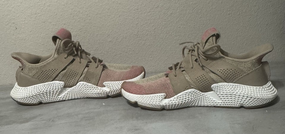 Adidas Mens Prophere Trace Khaki Beige Pink EVM 004001 Sneakers Shoes ...